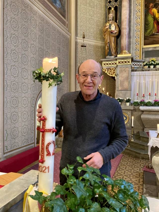 Unser Pfarrer Josef Ahorn